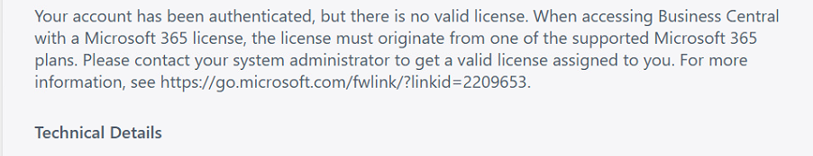 Missing License Plan